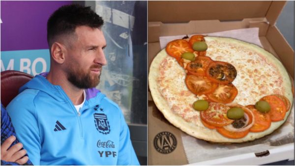 La “Pizza Messi” fa infuriare gli italiani